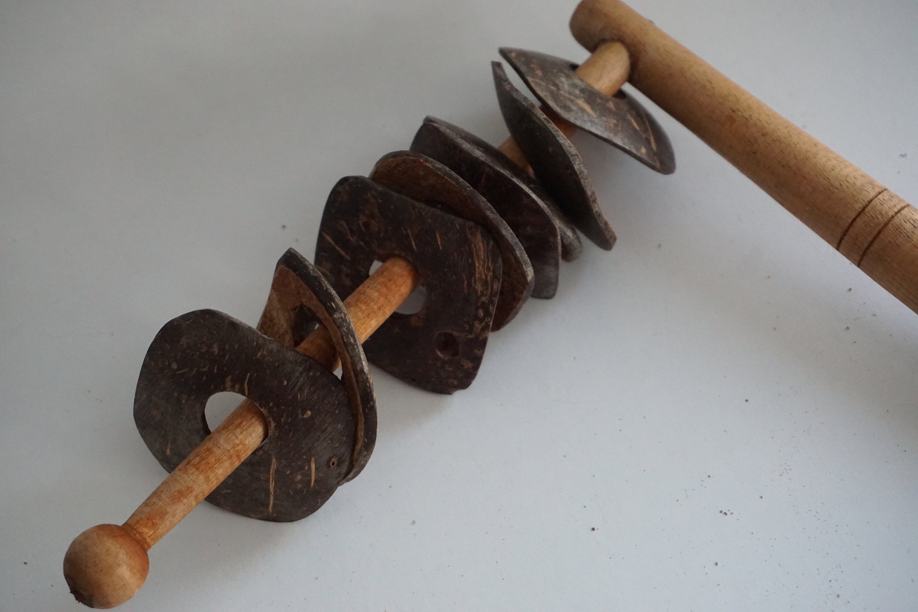 Coconut Shells Rattle / Shaker / Musical Instrument - Etsy