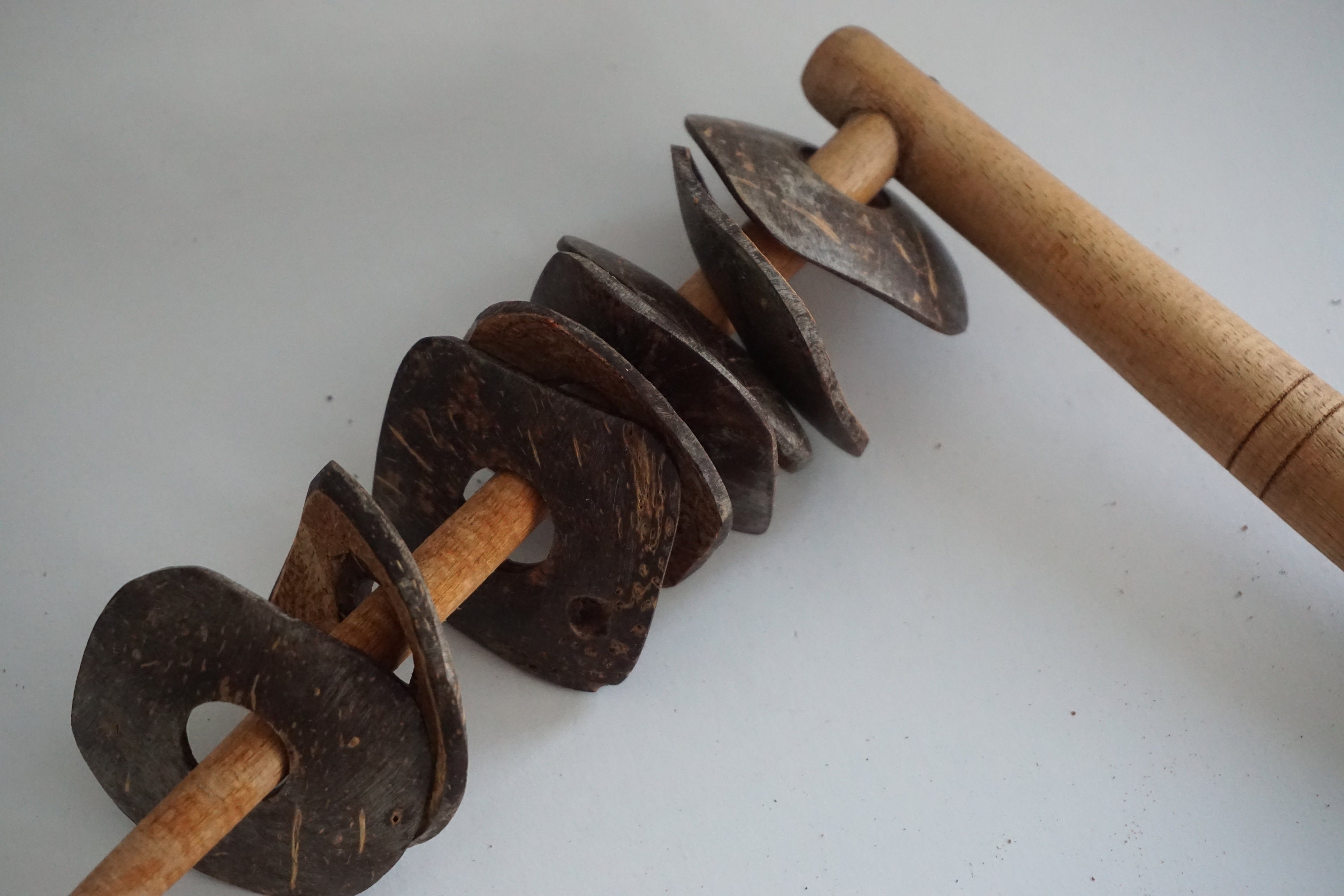 Coconut Shells Rattle / Shaker / Musical Instrument - Etsy