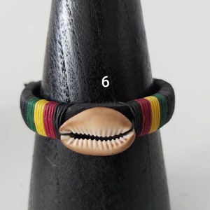 Adjustable Rasta Leather Bracelet. Reggae Accessories. - Etsy