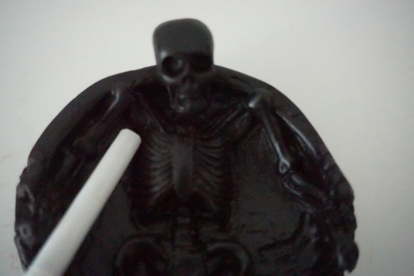 Skeleton Art Ash Tray / Resin Ashtray / Resin Sculpture for - Etsy
