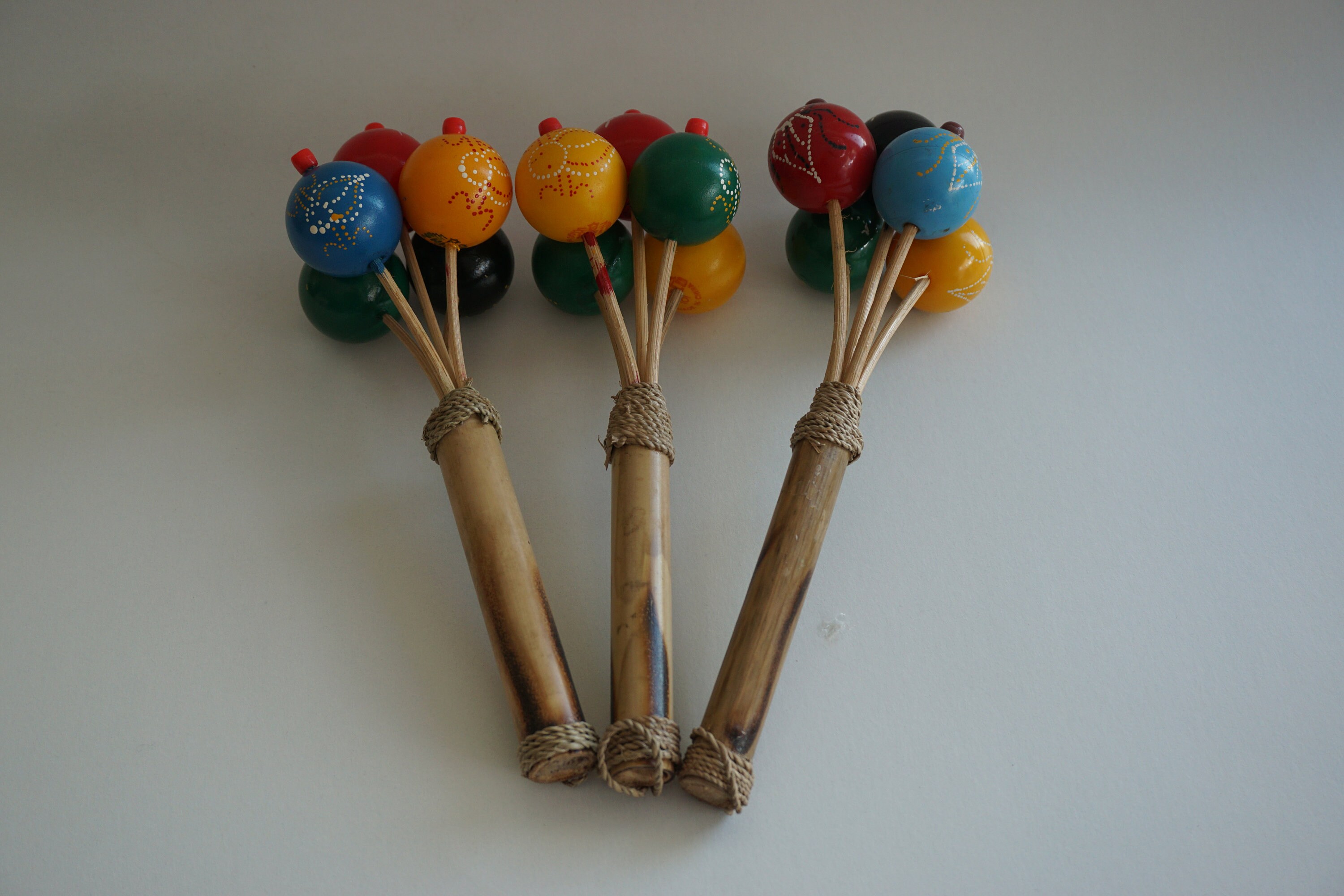 Stick Maracas / Five balls shaker / Toy instrument / Musical | Etsy