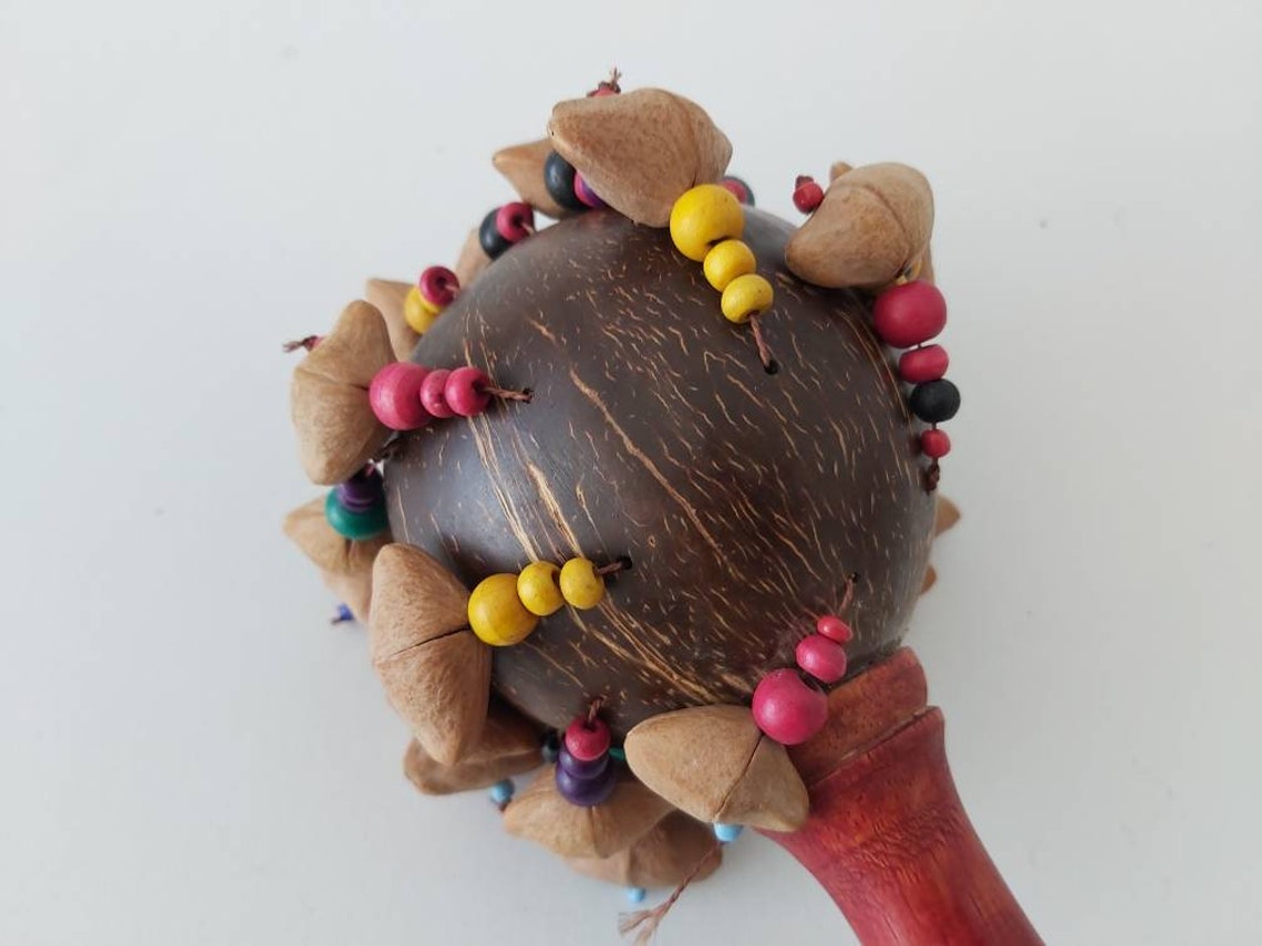 Coconut Maraca / Maraca Shaker /shaker Nutshells / Handicraft - Etsy