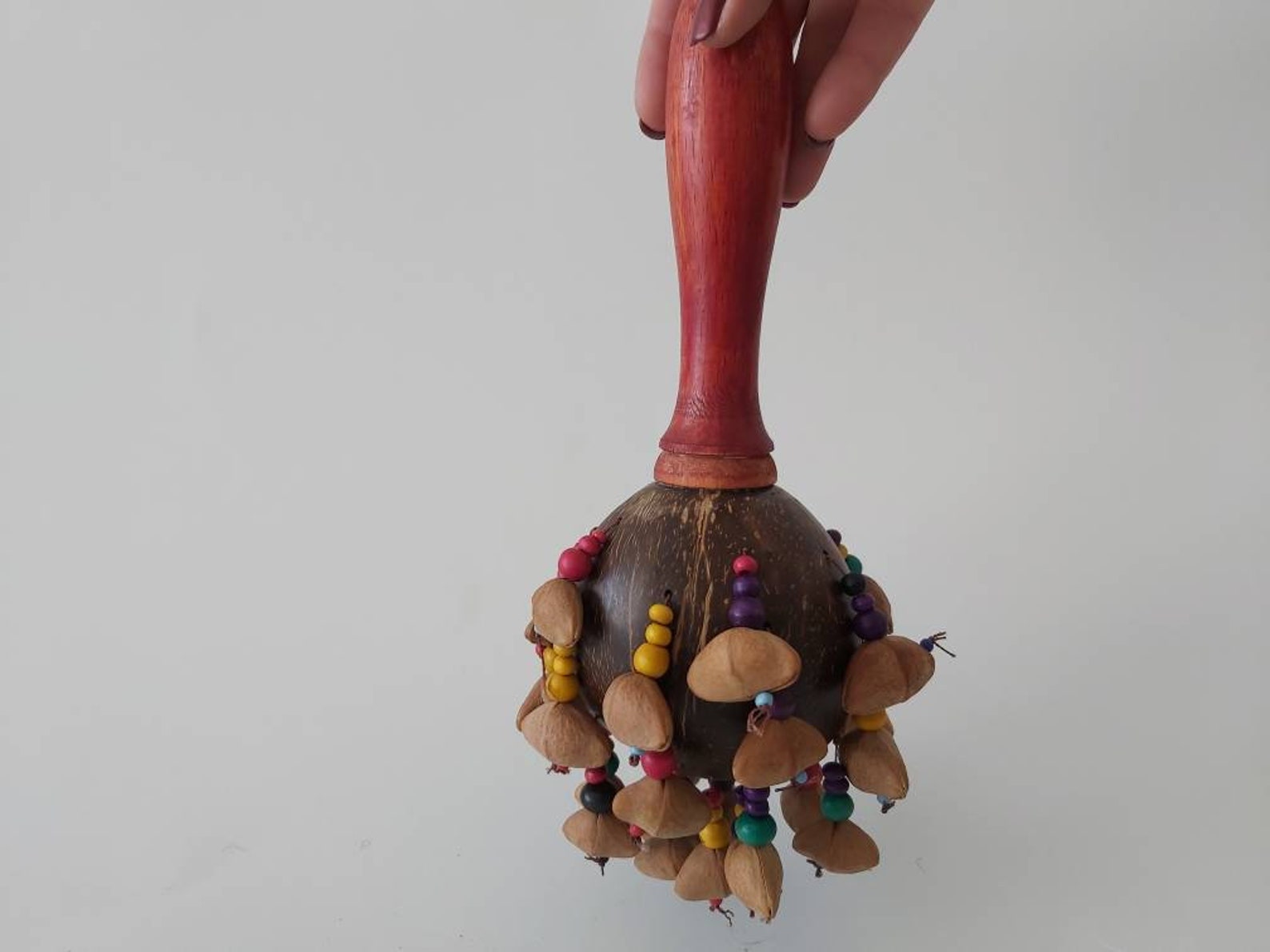 Coconut Maraca / Maraca Shaker /shaker Nutshells / Handicraft - Etsy