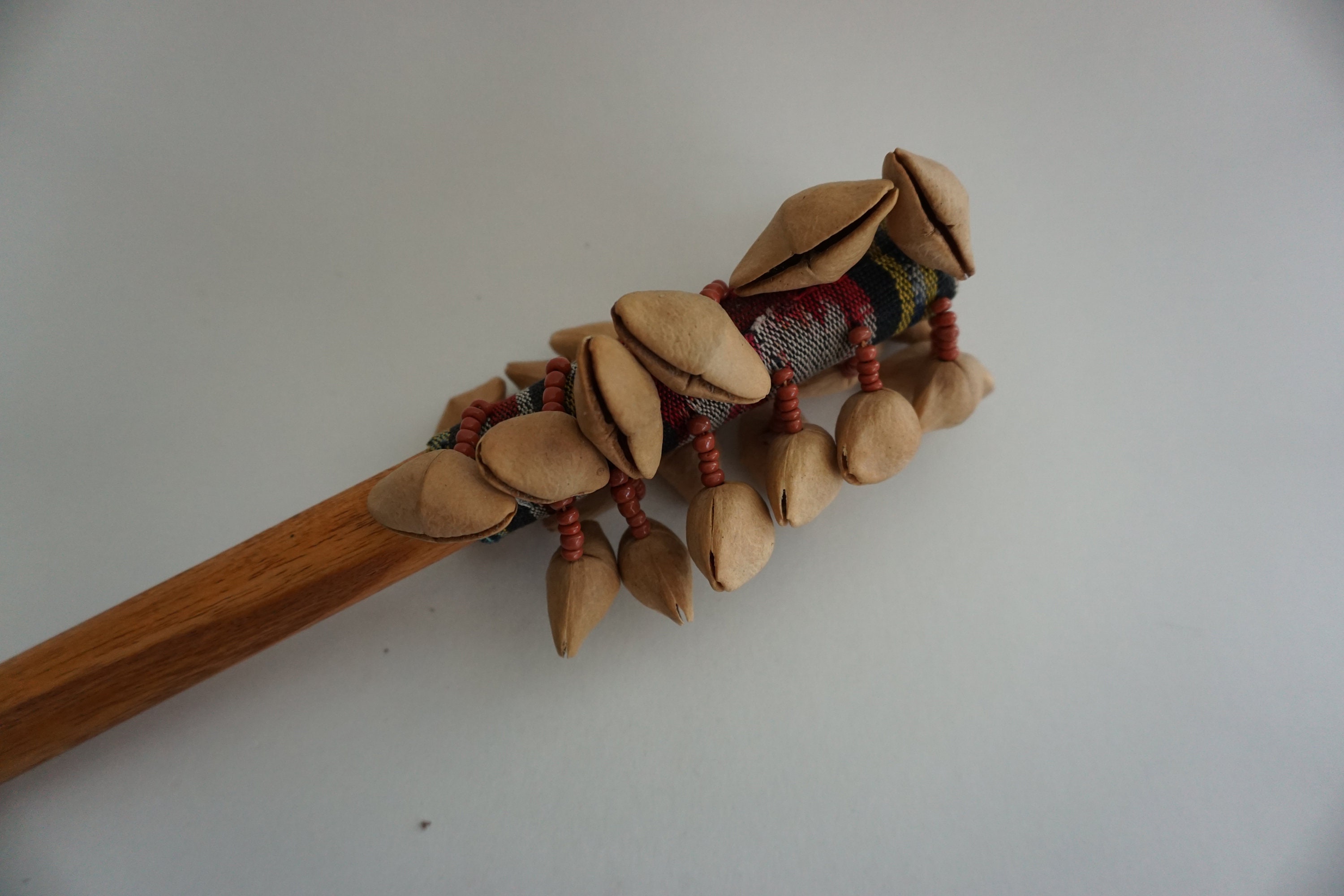 A Seed Stick Maraca Made by Tree Nut Shells Handicraft - Etsy Australia