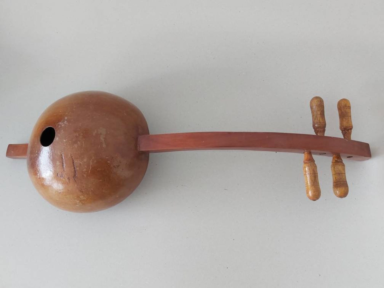 Guitar made from coconut shell. Handmade guitar. | Etsy