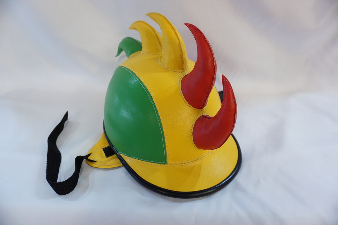 Handmade Leather Rasta Helmet - Handicrafts - Etsy