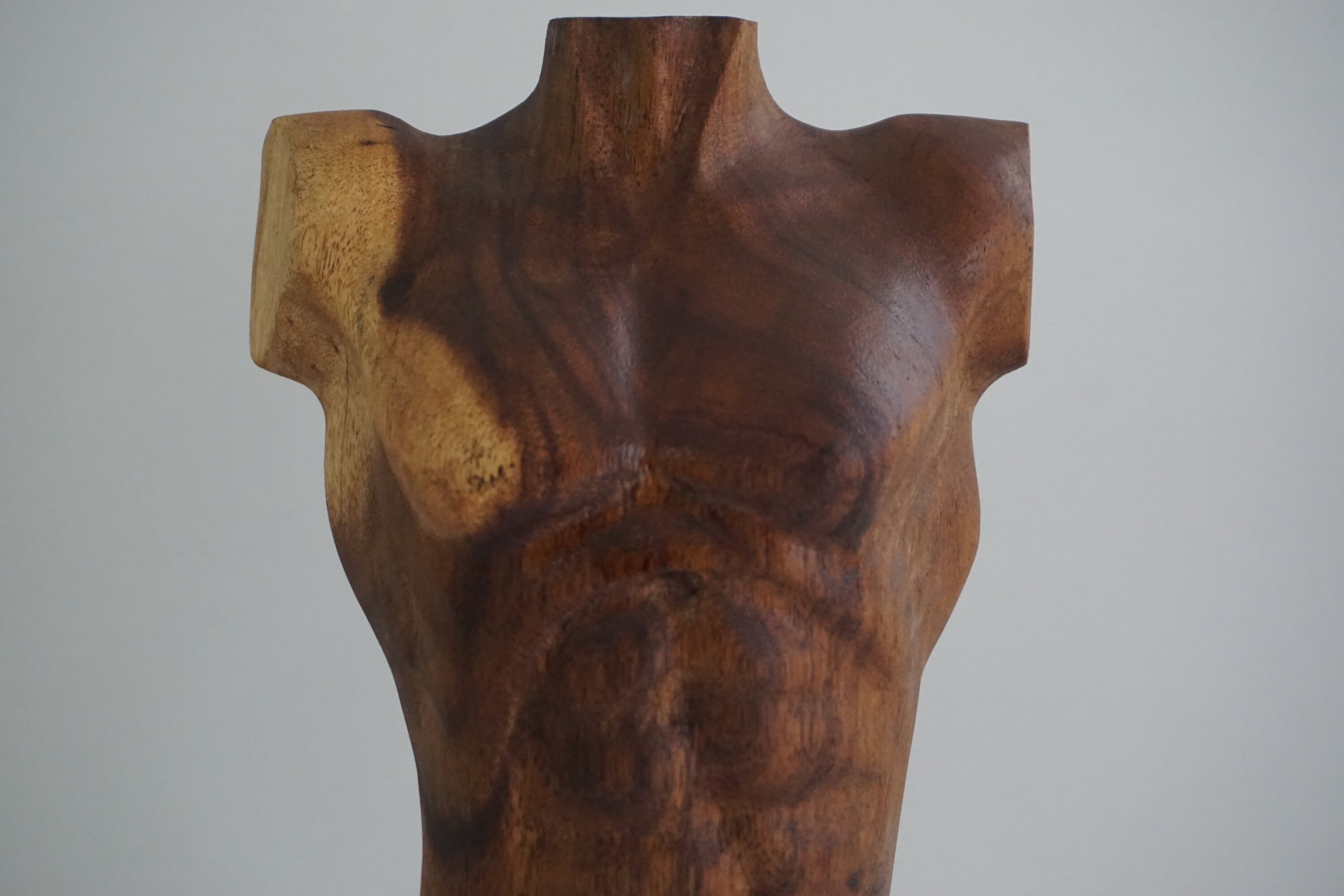 Wooden Male and Female Torso / Wood Carving - Etsy UK