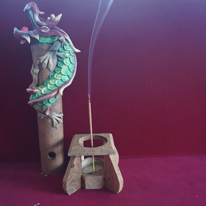 Smoking Chinese Dragon - Incense Holder - Etsy