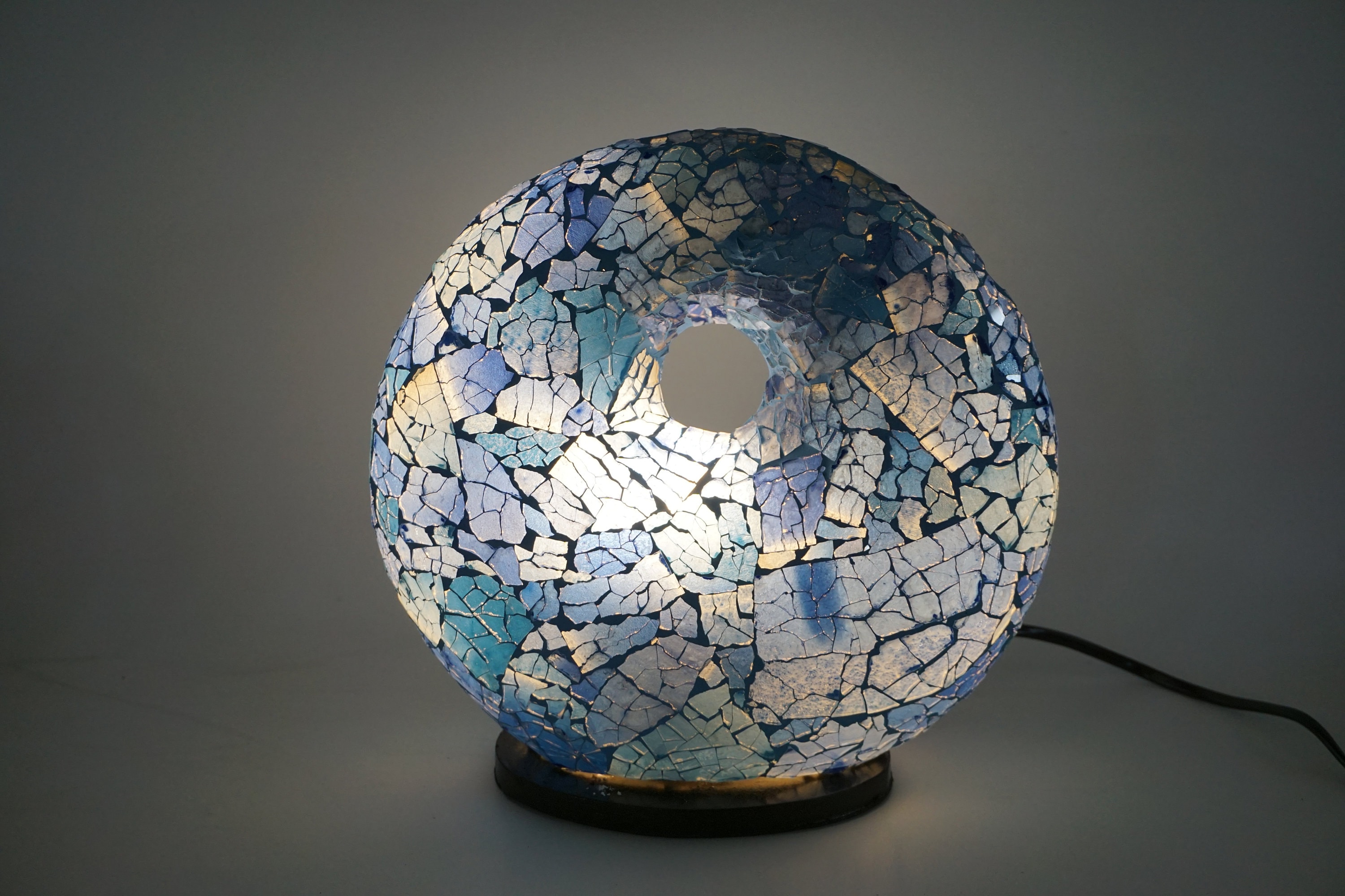 Donut Lampshade / Mosaic Donut Lamp / Handmade Mosaic / - Etsy