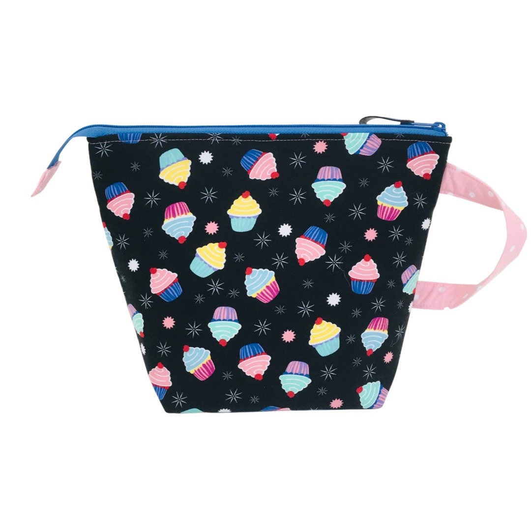 Medium Project Bag - Cute Cupcakes - Classic Line - Etsy