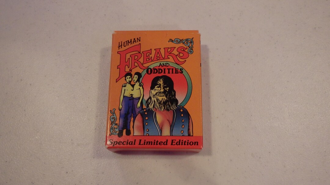 Vintage 1991 Human Freaks & Oddities Collectors Cards Special Limited ...