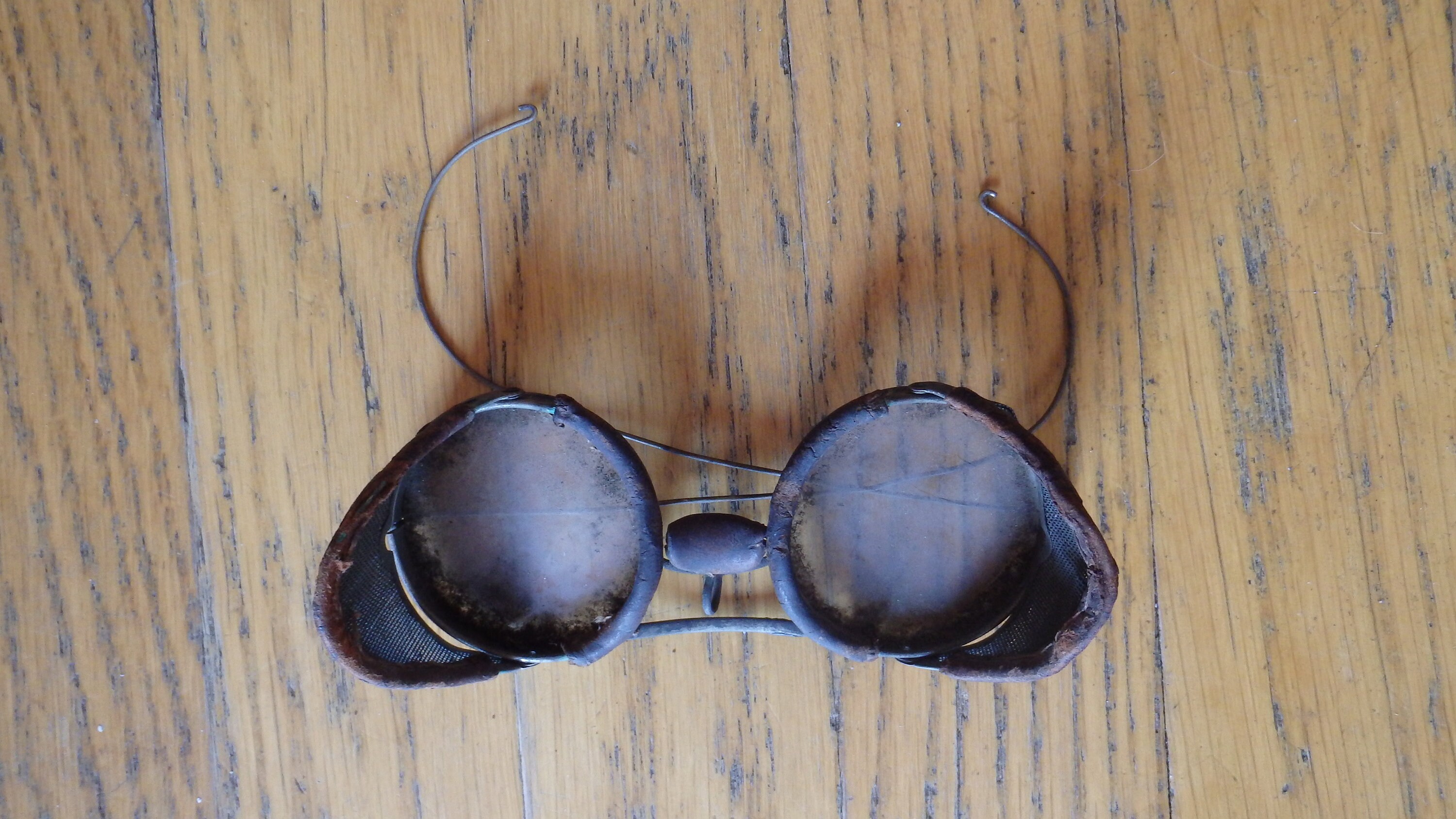 Vintage 1940's Goggles, Safety Glasses With Metal Side-mesh - Etsy