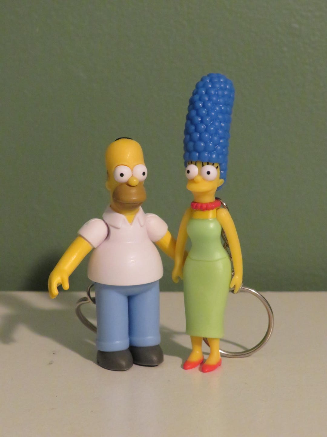 Vintage 1990's Homer & Marge Simpson Key-chain Lot - Etsy