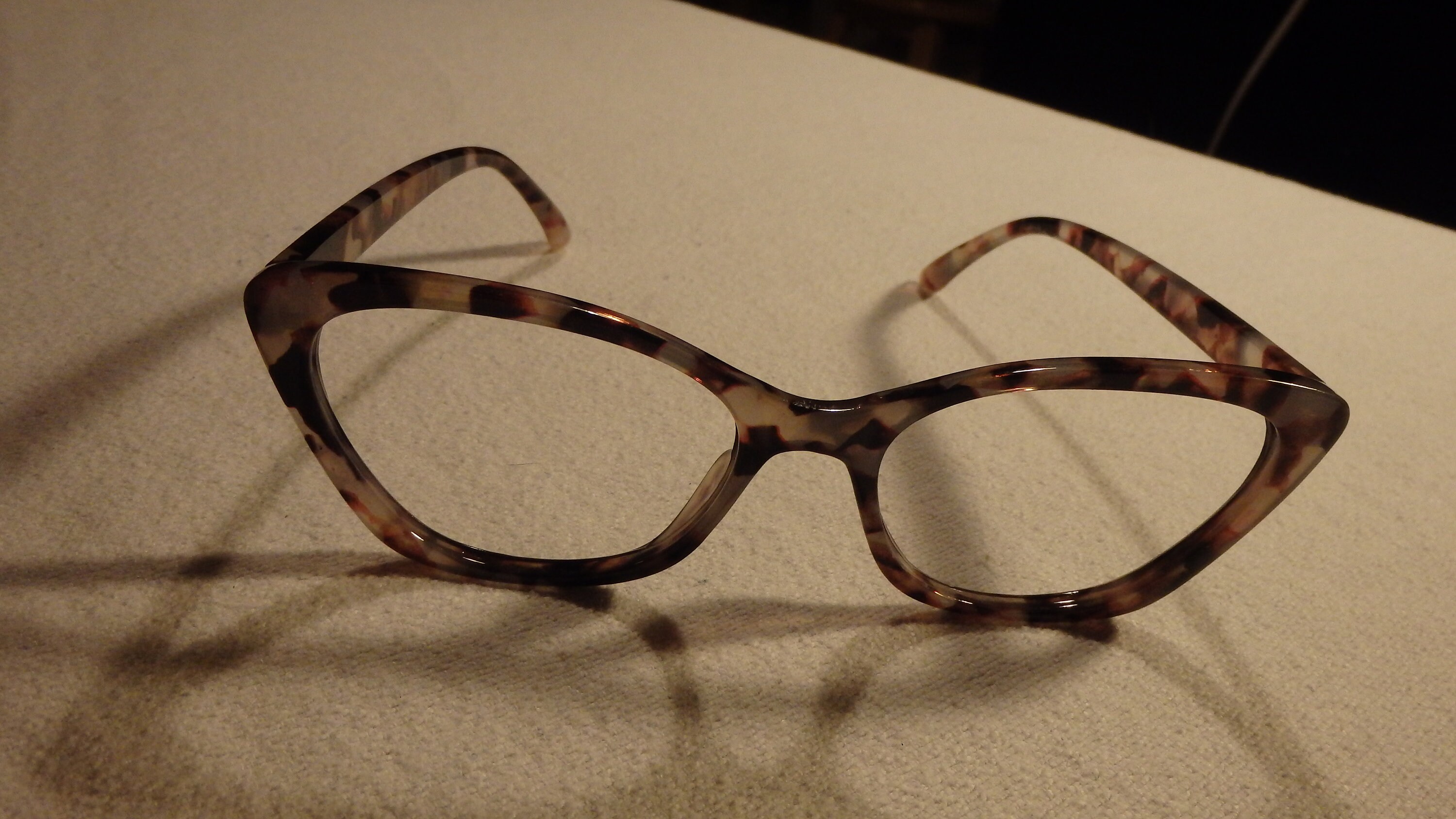 Vintage 90's Speckled Cat-eye Style Eye-glasses Frames - Etsy