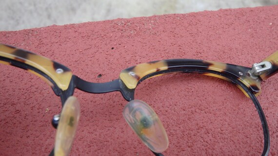 Vintage 1950's Tortoise Shell Eye-Glasses, Frames Only - Gem