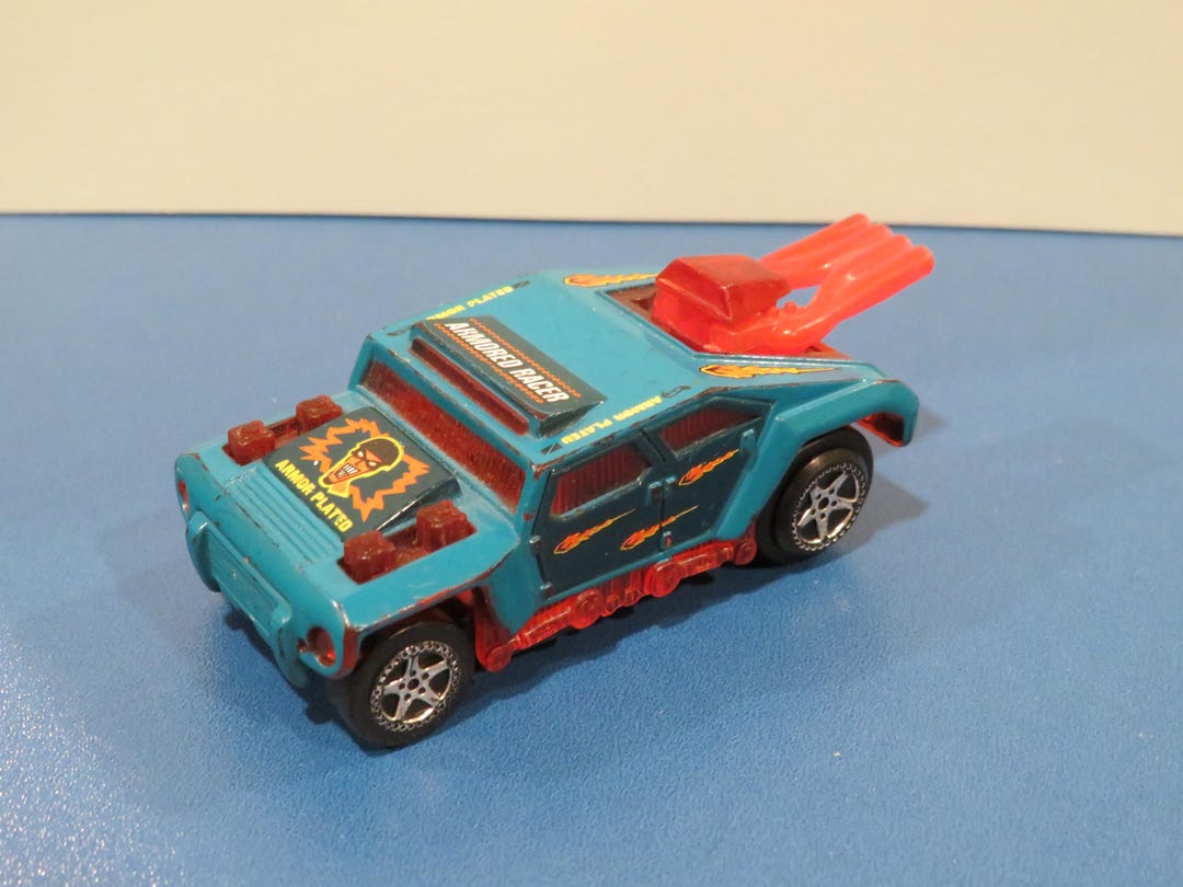 Vintage 90's Hot Wheels X-V Racers Light Speeders Armored Racer Diecast ...