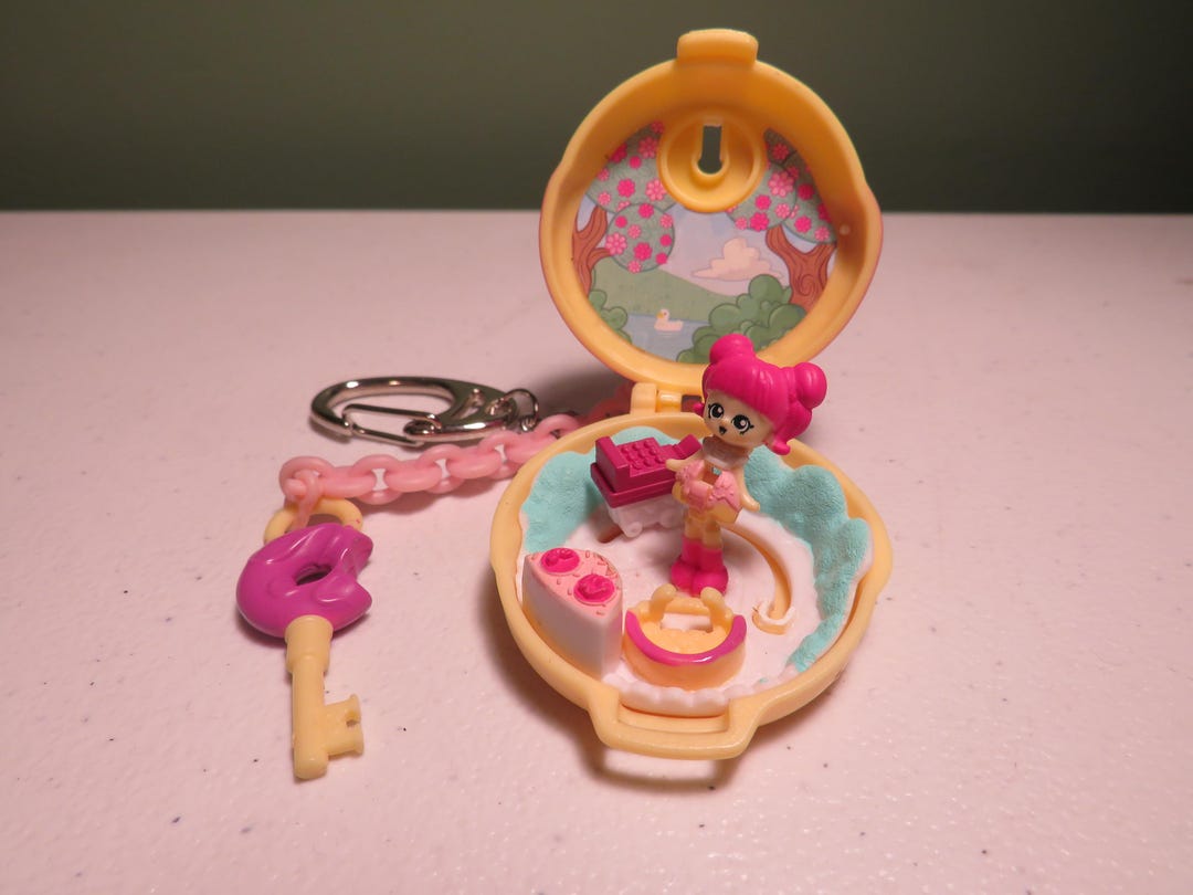 Vintage 90's Polly Pocket Donut Bakery Shop Key-chain - Etsy