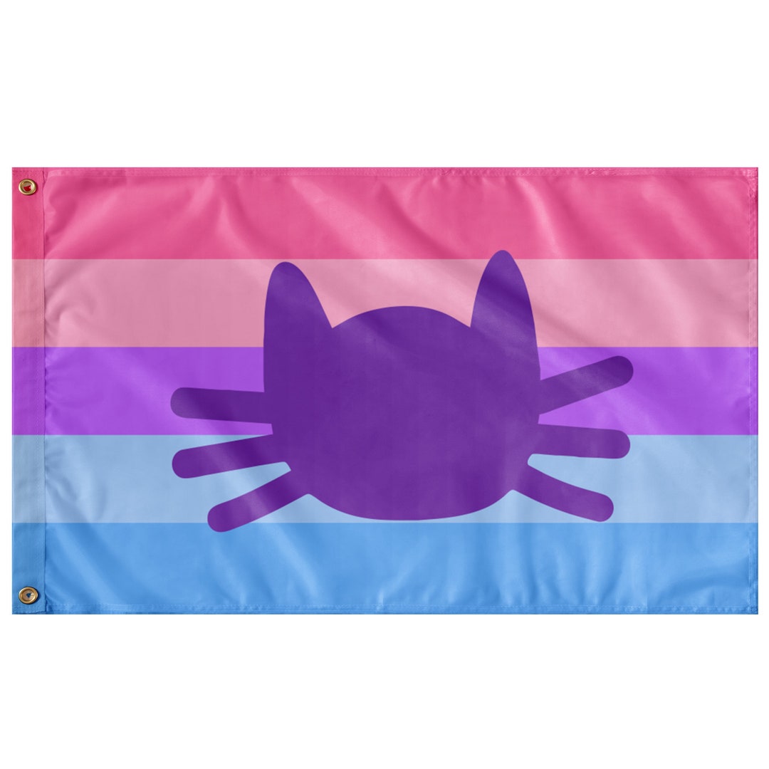 Catgender Pride Wall Flag Version 1 Single-reverse - Etsy