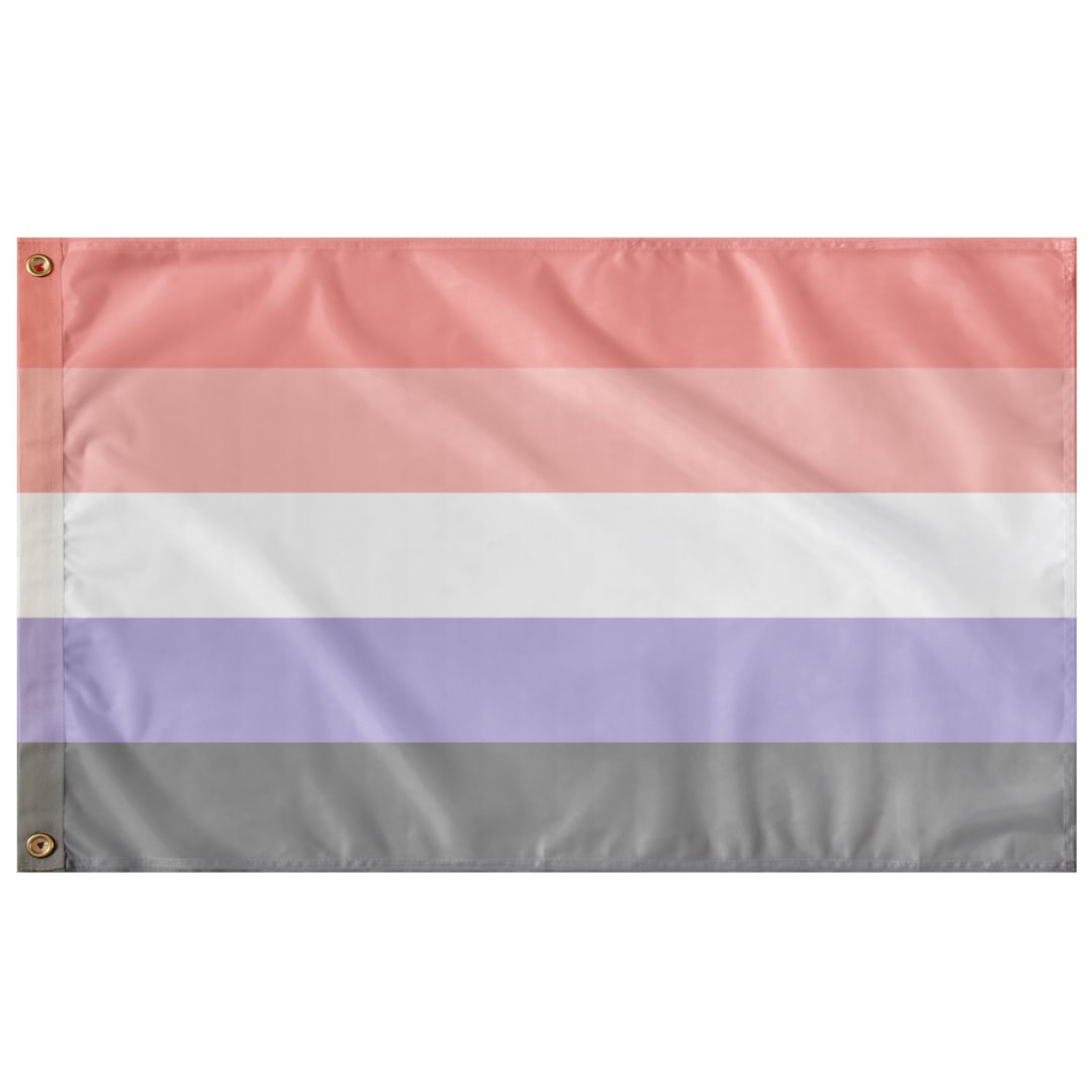 Cupioromantic Pride Wall Flag V1 Single Reverse Etsy Uk