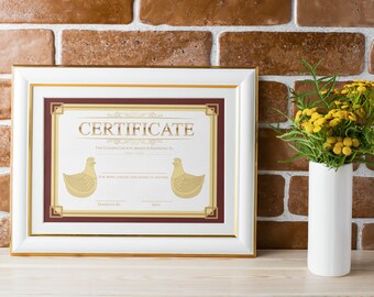 Golden Chicken Award - Etsy