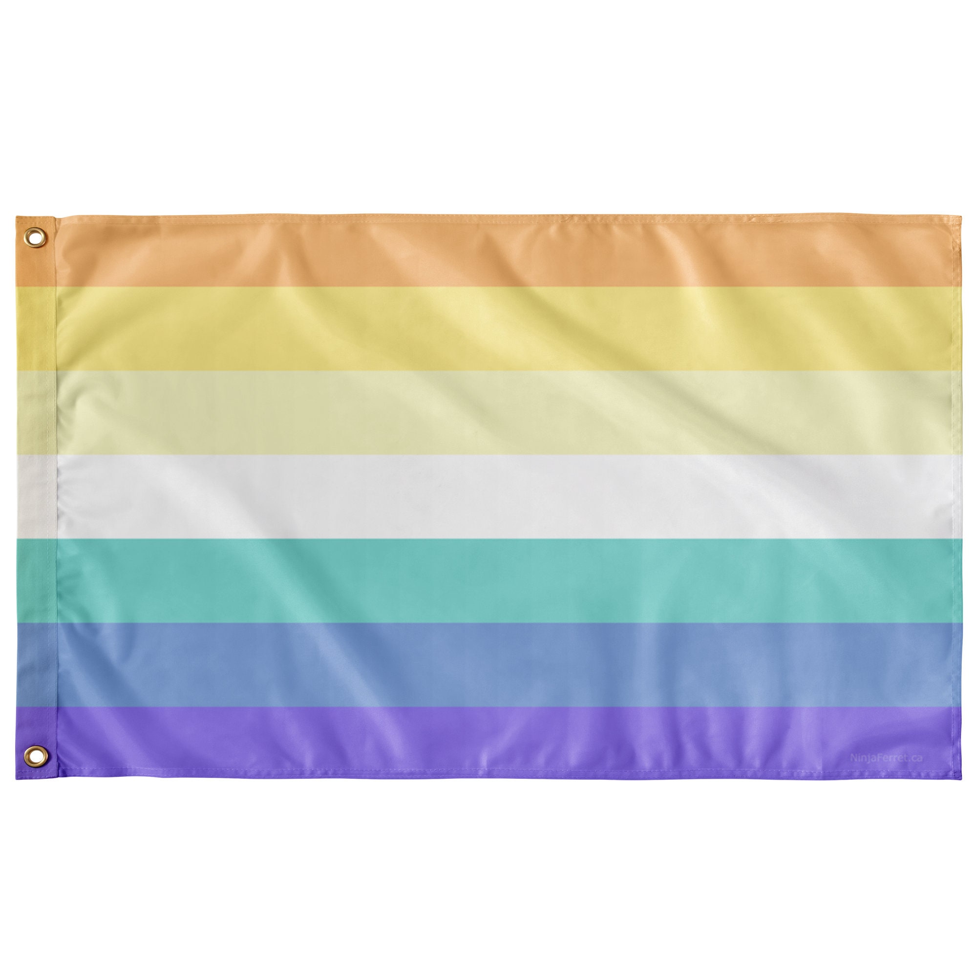 Genderfaun Pride Wall Flag Single-Reverse 36x60 | Etsy