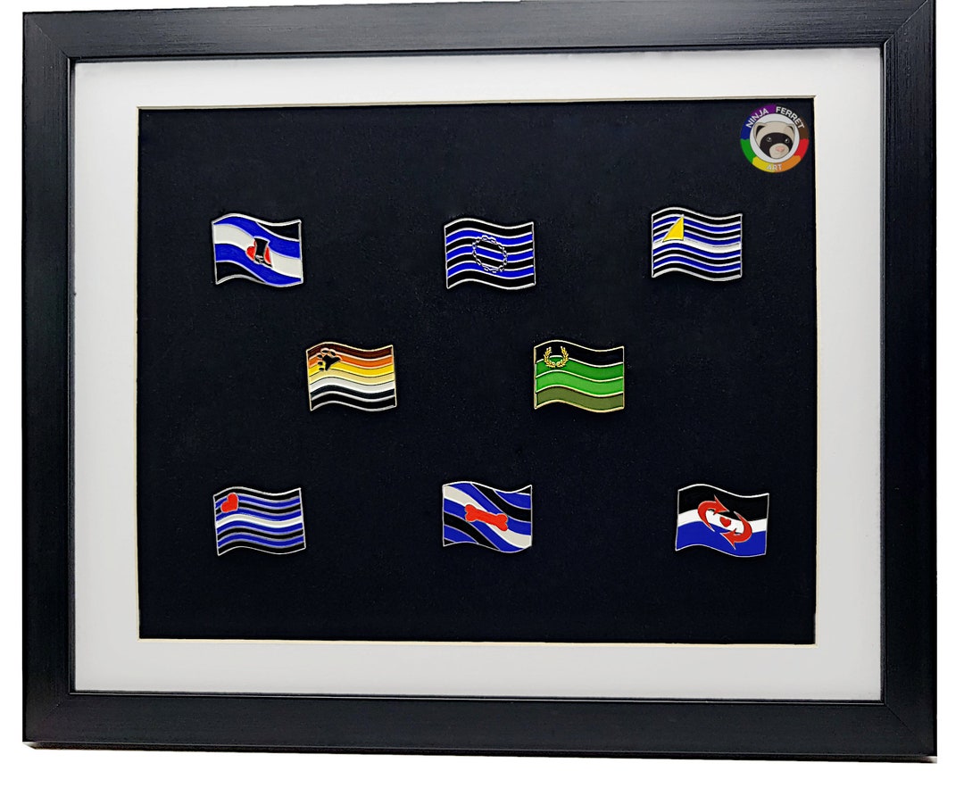 Kink and Fetish Flag Enamel Pins | Choose Your Flag | Kink and Fetish ...