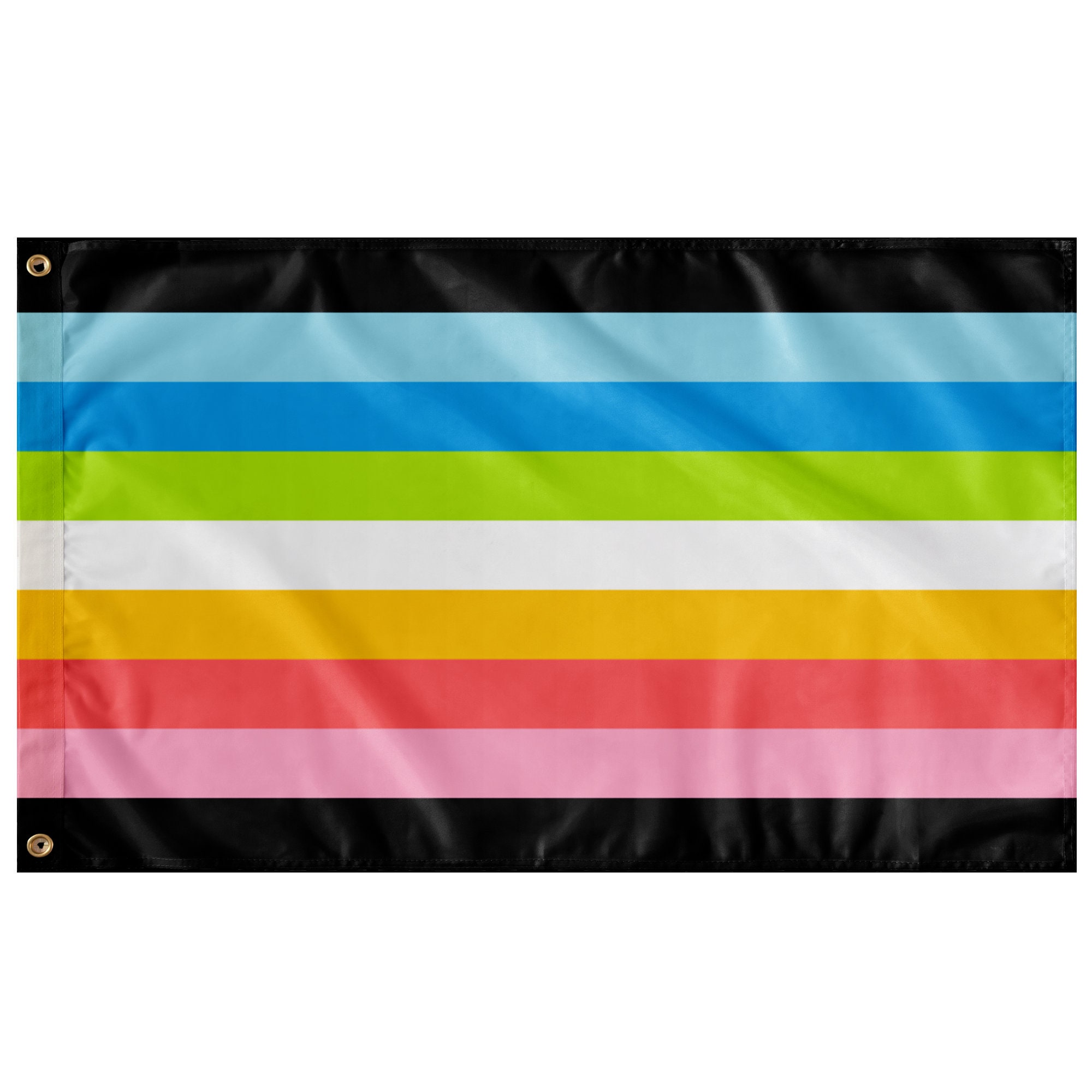 Drapeau mural Queer Pride avec rayures à simple inversion - Etsy Canada