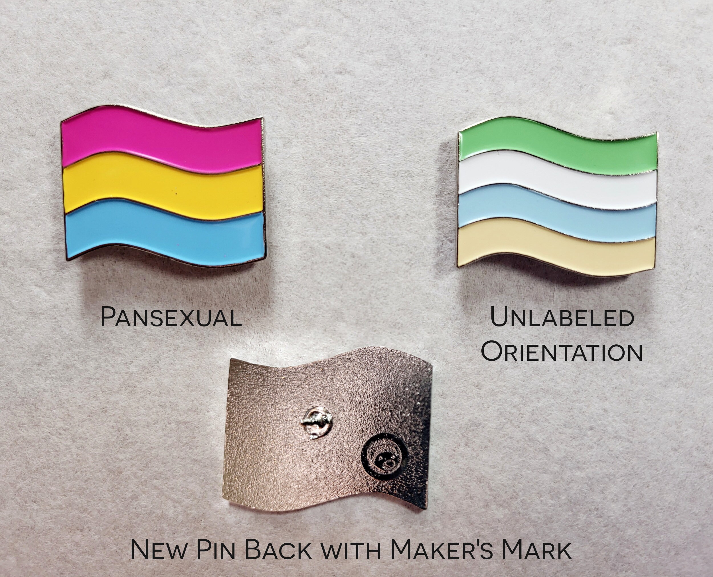 Orientation Pride Flag Enamel Pins Soft Enamel Lapel Pins - Etsy