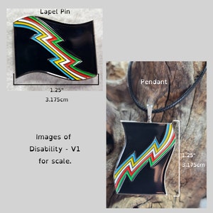 Disability and Neurodiversity Pride Flag Enamel Pins | Choose Your Flag ...