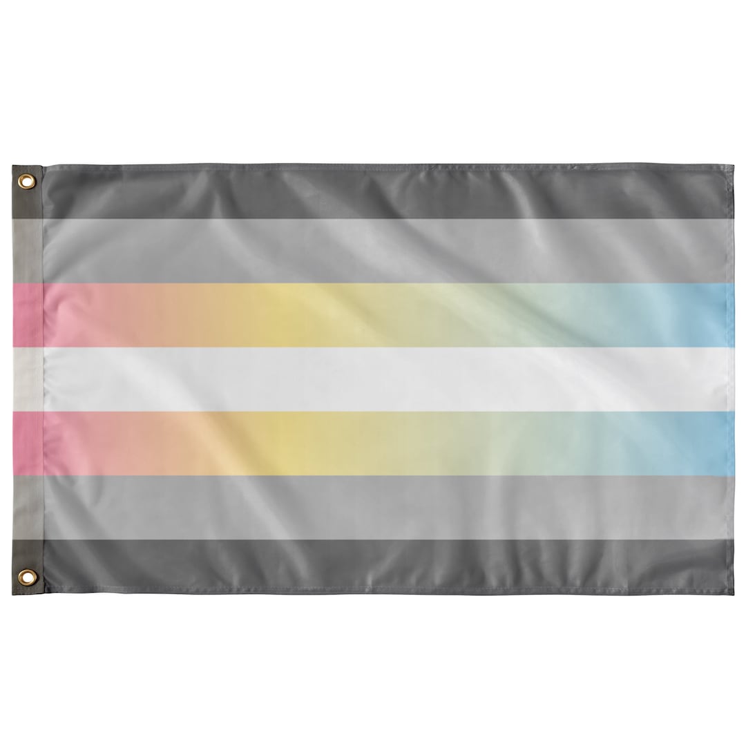 Demifluid Pride Wall Flag Single-reverse 36x60 - Etsy