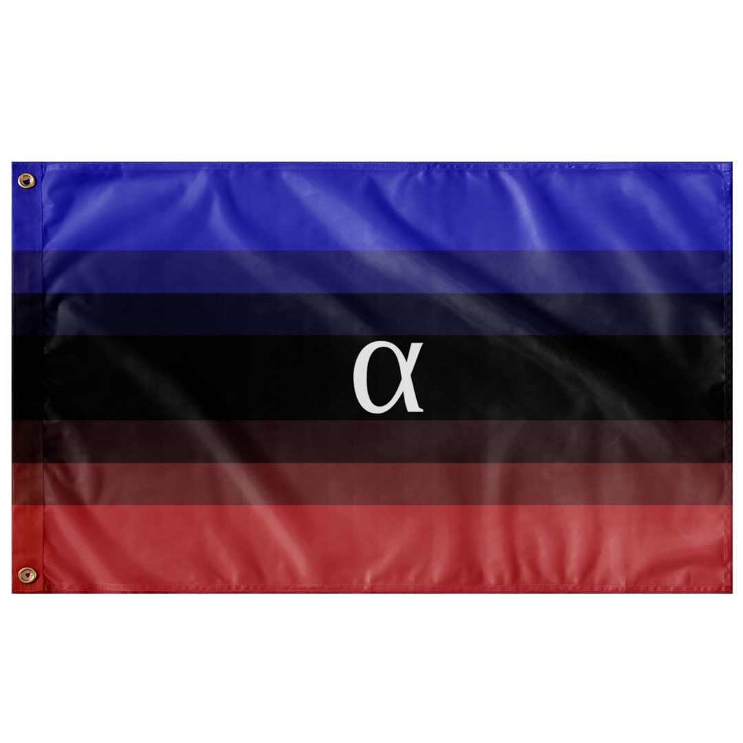 Ambiamory Wall Flag Single-reverse 36x60 Polyamory - Etsy