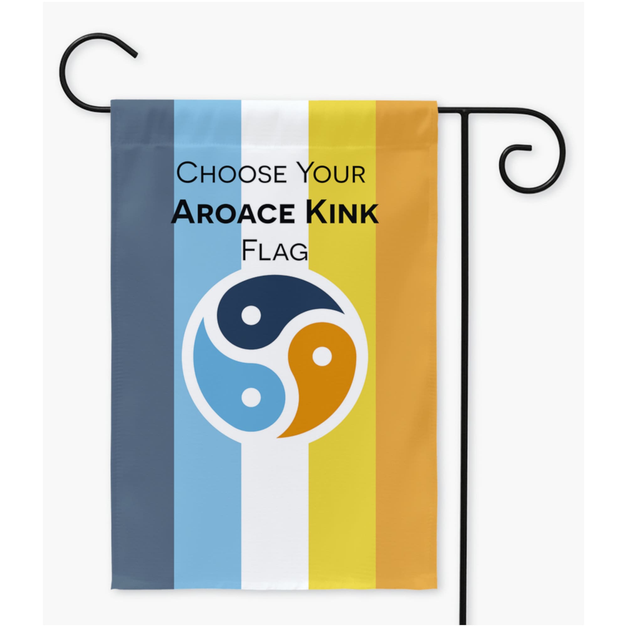 Choose Your Aro Ace Triskele Yard & Garden Flags Single or - Etsy