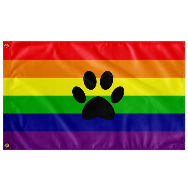 Rainbow Flag Furry - Etsy