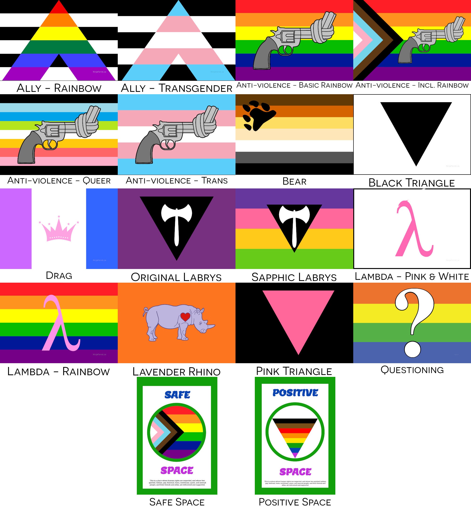 Choose Your Orientation Pride Flags Single or Double-sided | Etsy