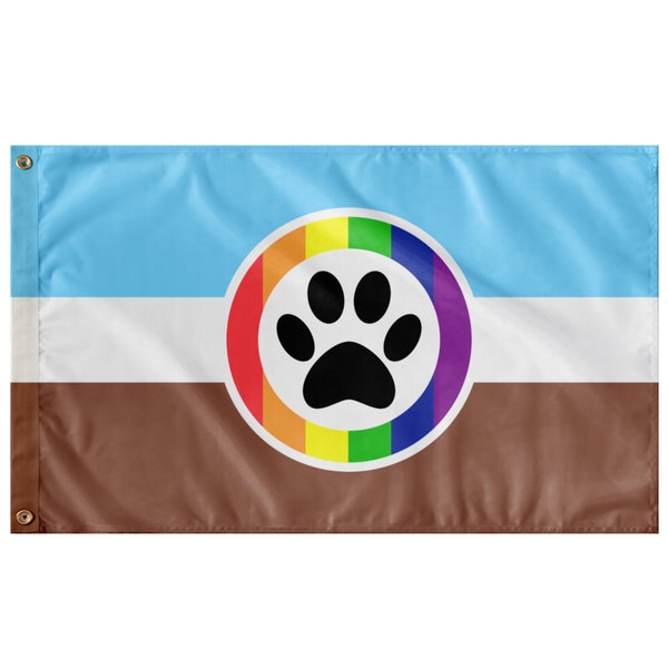 Furry Pride Flag - Etsy