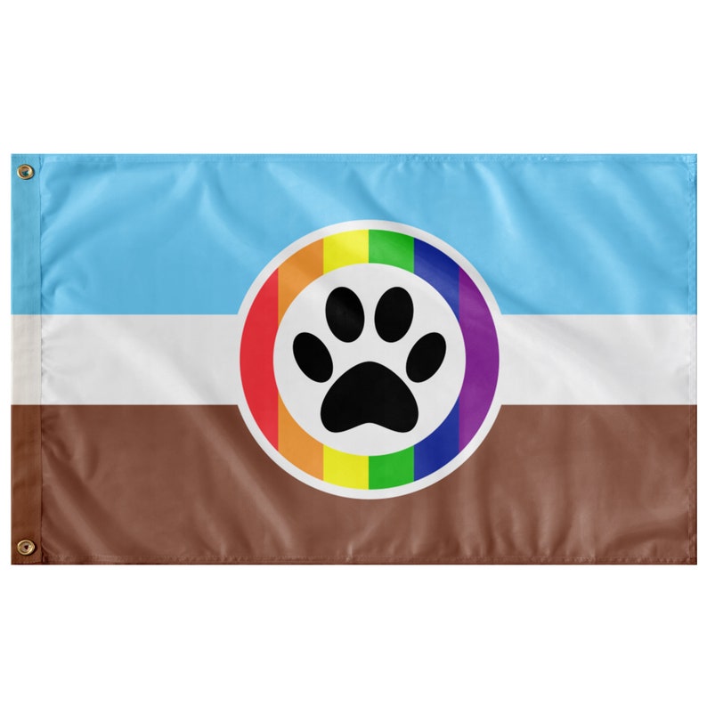 Furry LGBTQ Pride Wall Flag / Single-Reverse / 36x60 / - Etsy México