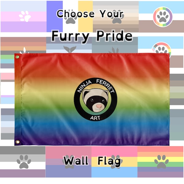 Furry Pride Flag - Etsy