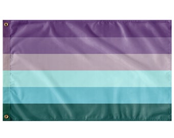 Lavender Boy Flag - Etsy
