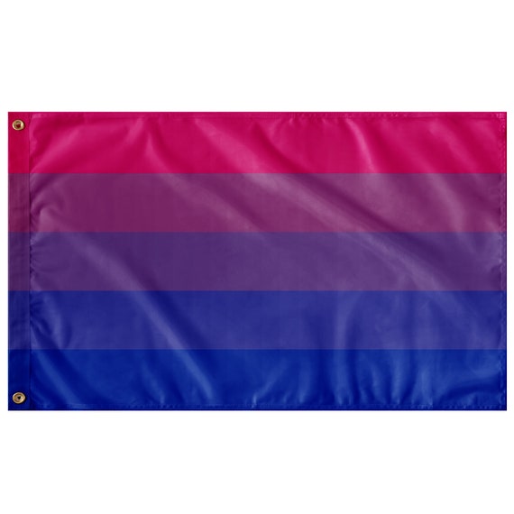 Biflux Wall Flag Single-reverse 36x60 LGBTQIA2S Sexual | Etsy UK