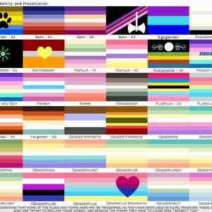 Choose Your Gender Identity and Expression Pride Wall Flags | All-over ...