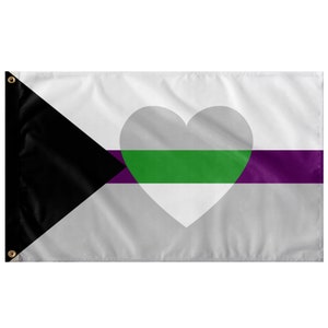 Demiromantic Flag - Etsy