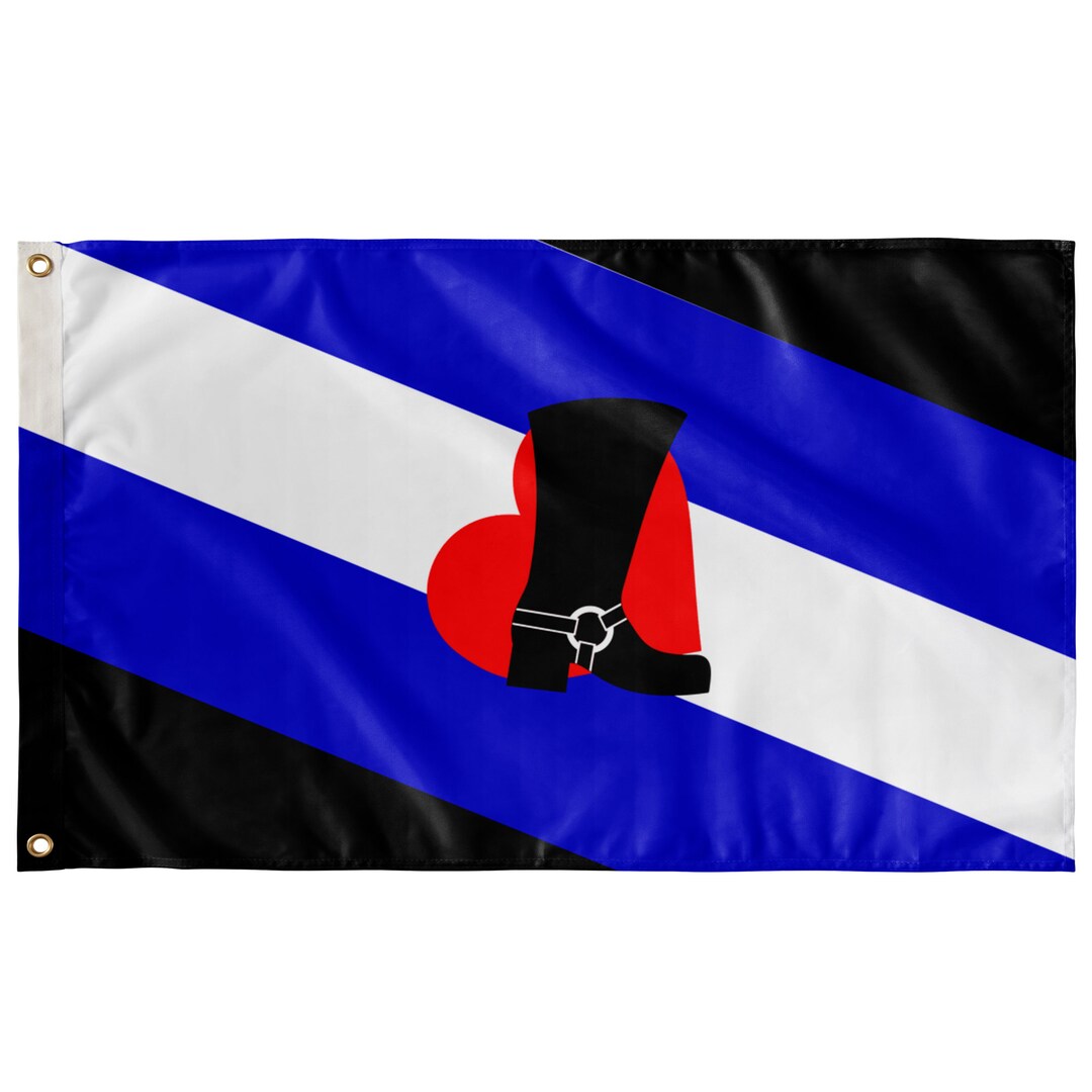 Bootblack Pride Wall Flag Single-reverse 36x60 - Etsy