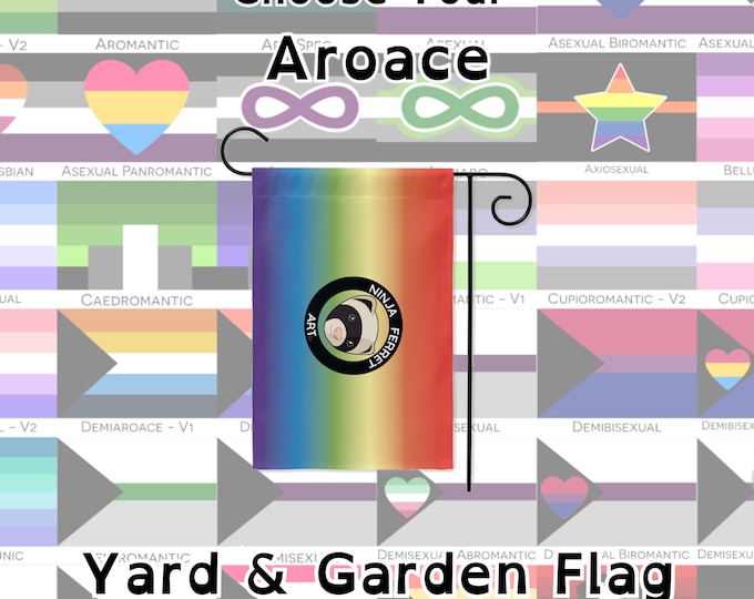 Choose Your Aroace Pride Flags | Single or Double-sided | 2 Sizes ...