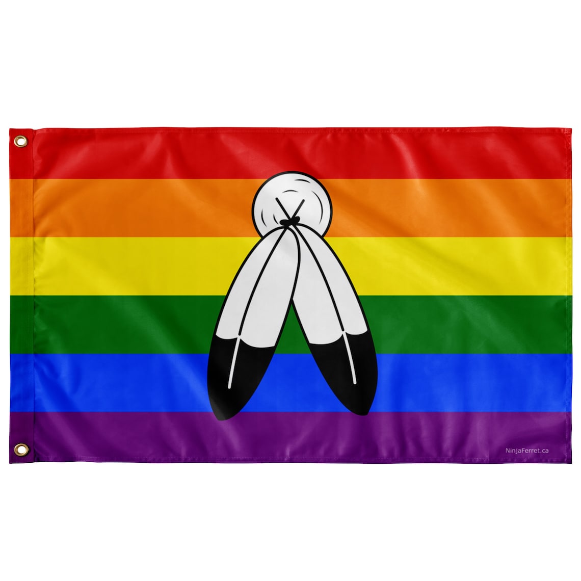 Two Spirit Pride Wall Flag Single-Reverse 36x60 | Etsy