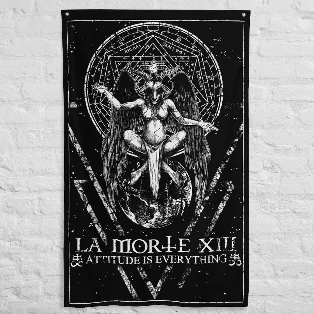 As Above so Below Flag, Occult Goth Home Decor - Etsy