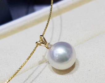 Single Pearl Pendant - Etsy