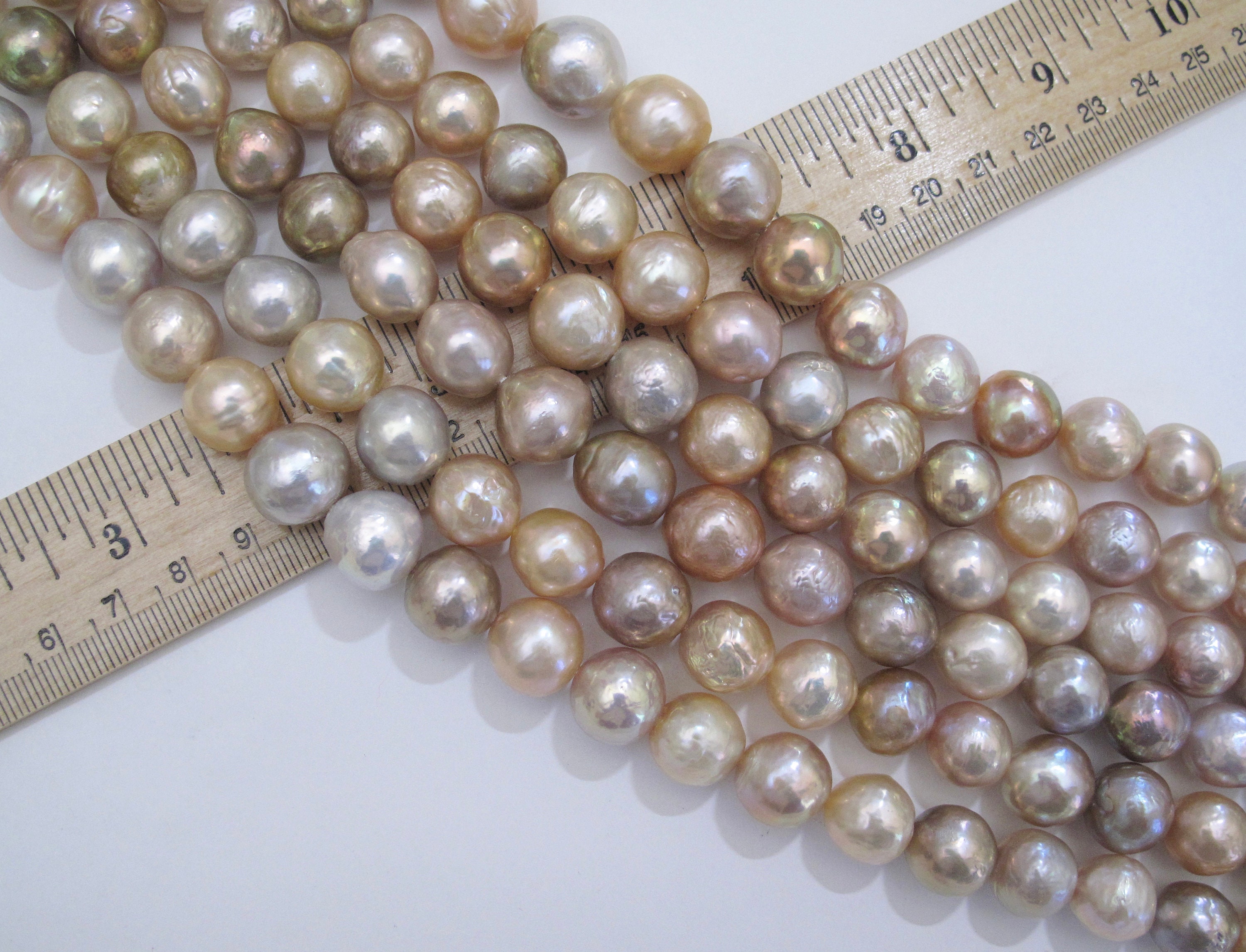 11-14mm Wunderschöne AAA Jumbo Barock Perlen in der | Etsy