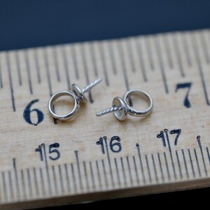 925 Sterling Silver OR Gold Vermeil Pearl Pendant Bail: DIY Jewelry ...