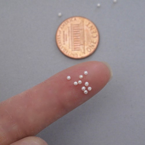 2-5mm Seed Pearls Undrilled White Freshwater Pearls Tiny - Etsy