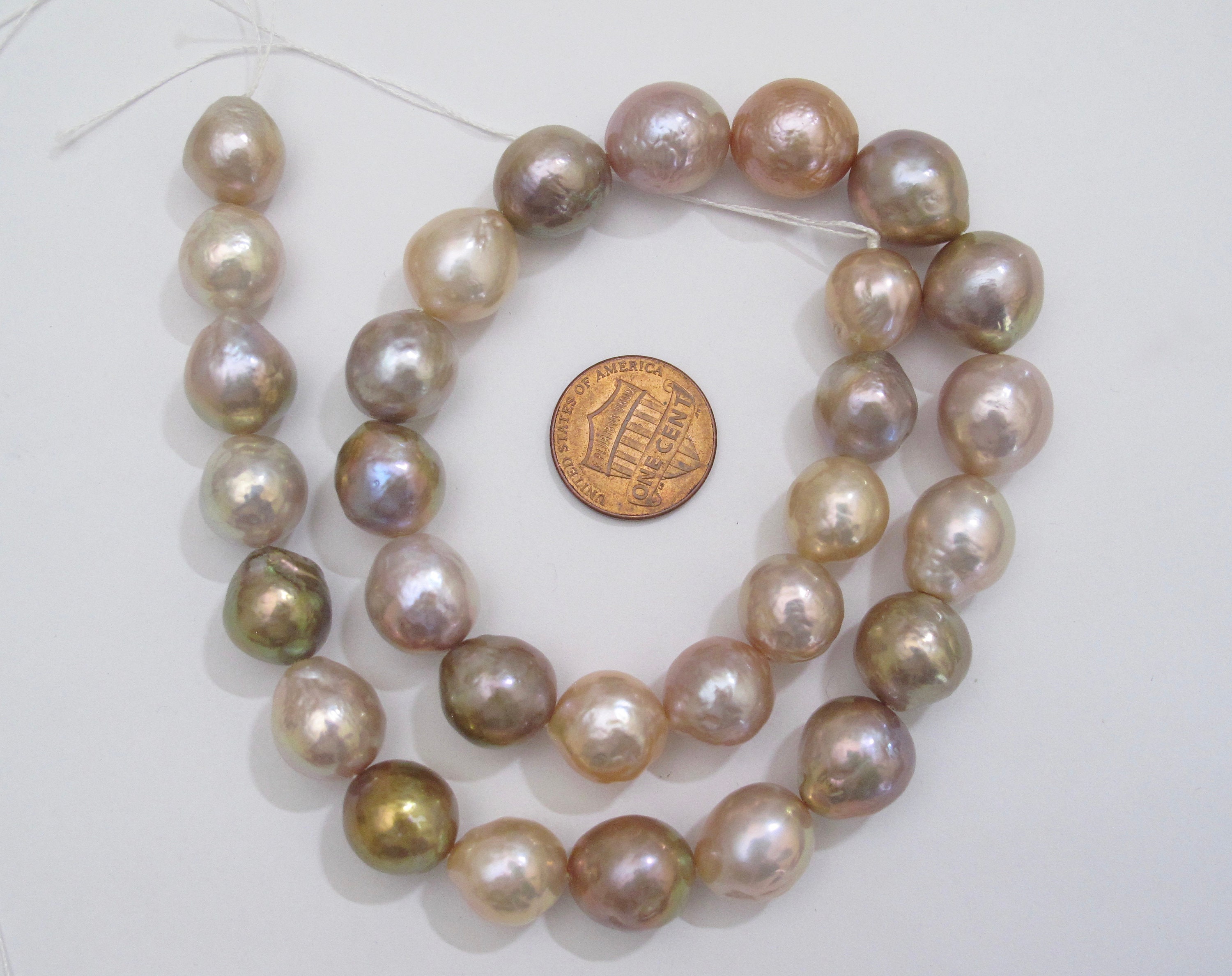 11-14mm Wunderschöne AAA Jumbo Barock Perlen in der | Etsy